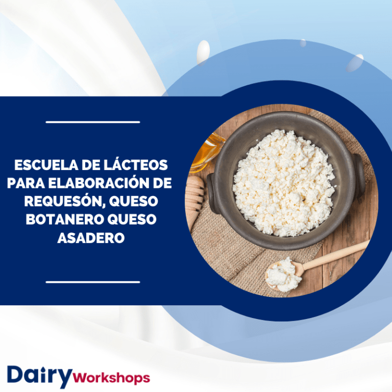 ESCUELA DE LÁCTEOS PARA ELABORACIÓN DE REQUESÓN, QUESO BOTANERO Y QUESO ...